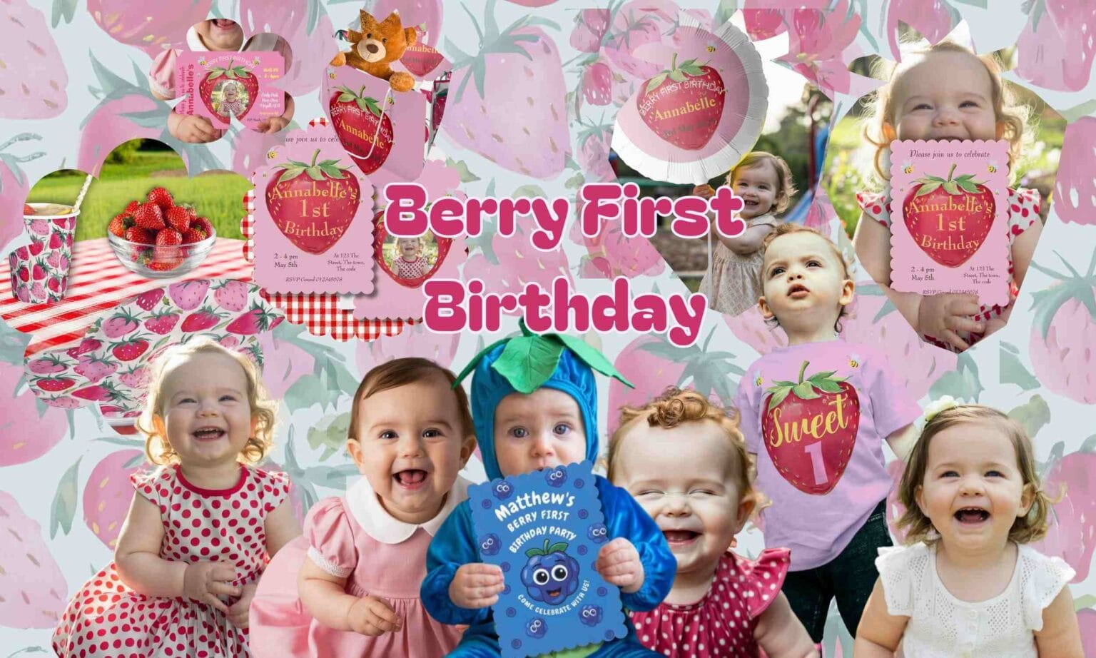 How to plan a Berry First Birthday party in 2025