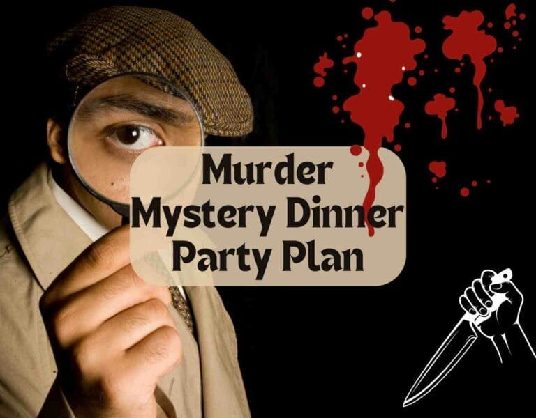 Murder Mystery Dinner Party plan with free resources - Gifts & Party ...