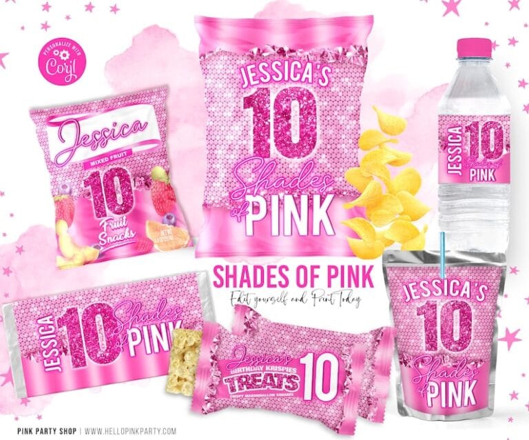 Pink Party for kids - Gifts & Party Planning